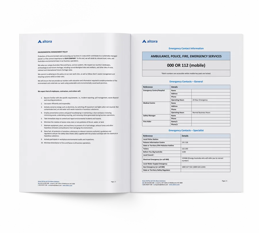 Environmental Management Policy - Altora