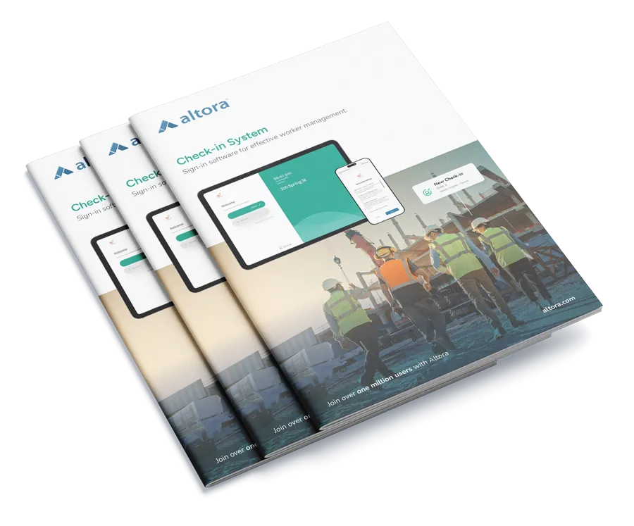 Check-in System info pack - Altora